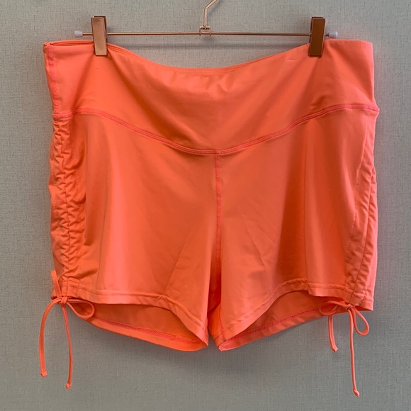 SHEIN | Shorts | Shein Curve Neon Stretch Shorts Sz 4x | Poshmark